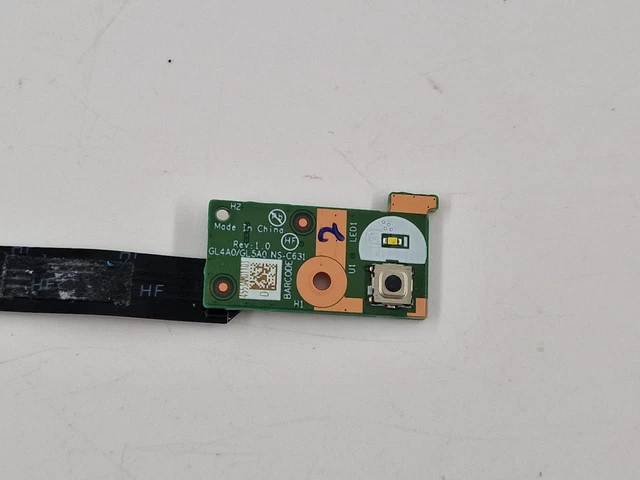 LENOVO THINKPAD L14 Gen 1 Power On/Off Logic Board With Cable NS-C631 ...