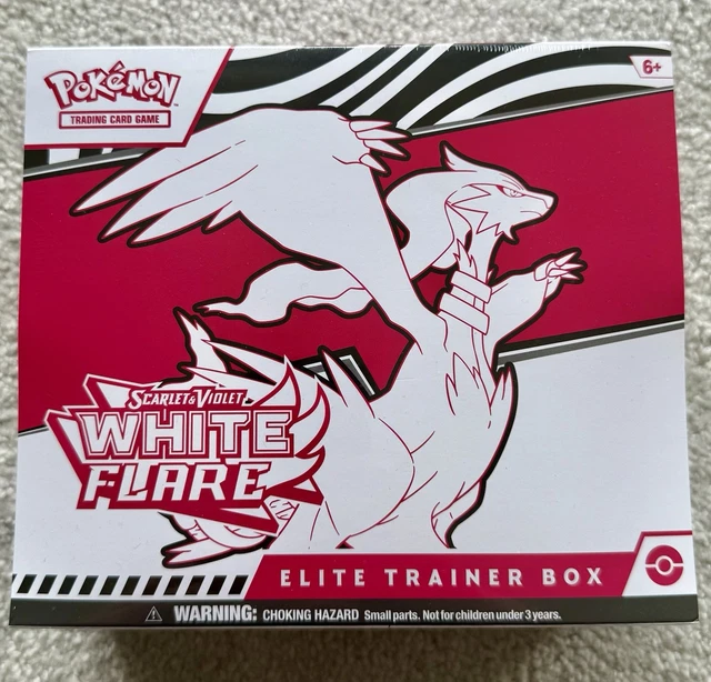 POKÉMON TCG S&V White Flare Elite Trainer Box ETB 🚀 - FREE Delivery 🚚💨 ...