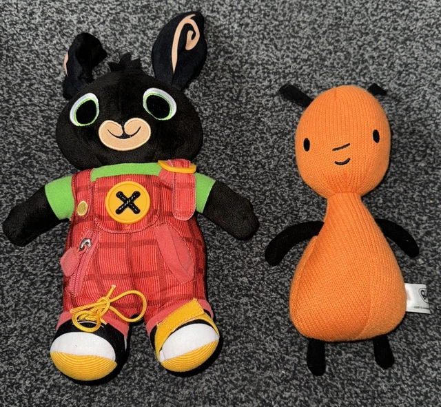 ACTIVITY BING BUNNY and Flop talking Soft Toys Cbeebies Plushes. £10.00 ...