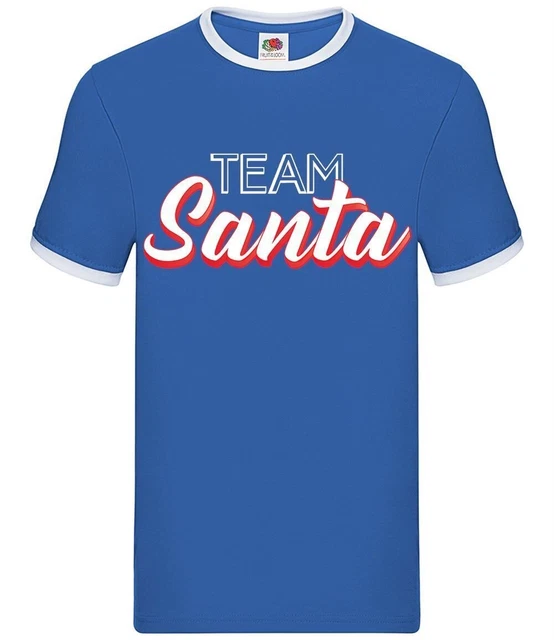 ÉQUIPE SANTA - Costume Festif Ringer Pour Hommes - Amour Noël Père Noël ...