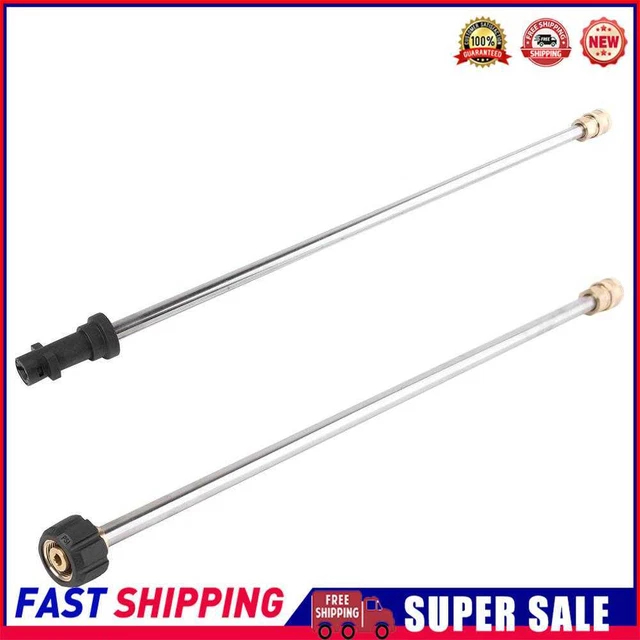 20 INCH PRESSURE Washer Chassis Water Broom Extension Wand 1/4 Quick ...
