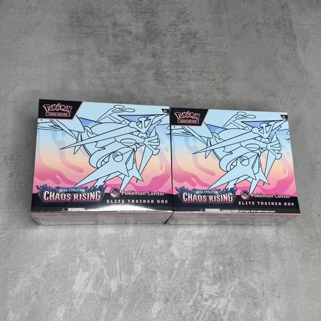 POKÉMON TCG: MEGA Evolution Chaos Rising Pokémon Center Elite Trainer ...