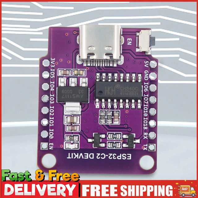 MINI ESP32-C2 DEVELOPMENT Board CH340G WIFI+Bluetooth-compatible DevKit Serial £5.75 - PicClick UK