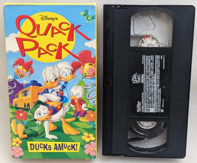 DISNEYS QUACK PACK Ducks Amuck (VHS, 1997, Walt Disney Home Video) £15. ...