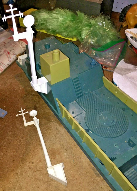 IDEAL ANZIO INVADER landing craft ship Antenna Radar Tower Piece ...