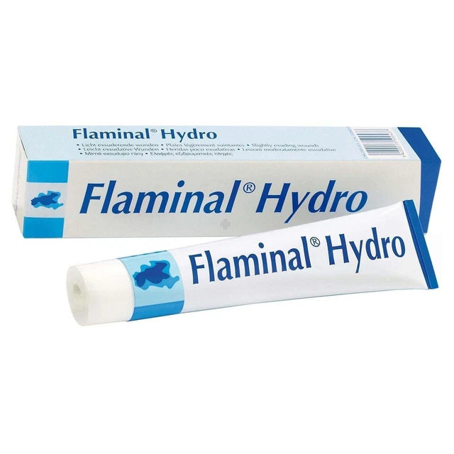 FLAMINAL HYDRO GEL 50g Acute or Chronic Wound Healing Gel £25.00 ...