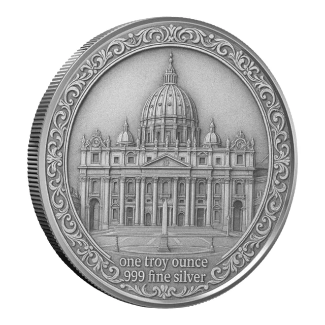 2025 1 TROY oz Pope Leo XIV Commemorative .999 Fine Silver Round £14.59 - PicClick UK