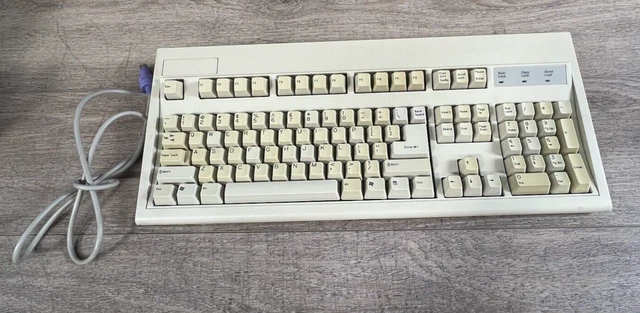VINTAGE KEY TRONIC Mechanical Clicky Keyboard - E03601QUS201-C TESTED ...
