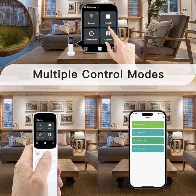 SMART HOME WIFI Control Panel with Multiple Controls and Remote Access ...