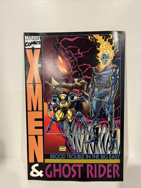 X-MEN - GHOST RIDER: BROOD TROUBLE IN THE BIG EASY di Jim Lee & Scott ...