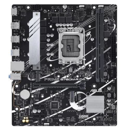 ASUS PRIME B760M-R D4, Intel B760, 1700, Micro ATX, 2 DDR4, HDMI, 2.5G LAN, PCIe £120.40 ...
