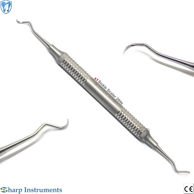 PERIODONTAL SICKLE SCALER 204s ERGONOMIC DENTIST Hygienist - Dentists ...