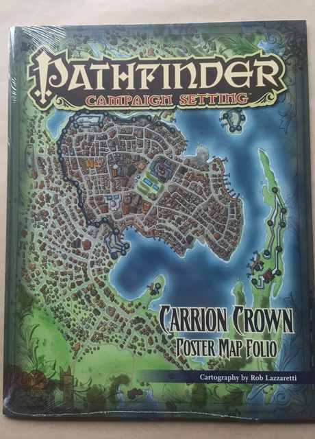 PATHFINDER CAMPAIGN SETTING: Poster Map Folio - Carrion Crown EUR 27,83 ...