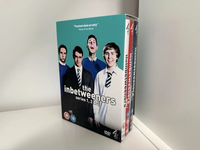 INBETWEENERS - SERIES 1-3 - Complete (DVD, 2010, 5-Disc Set, Box Set) £ ...