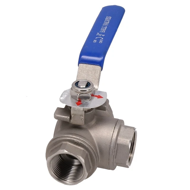 HYDRAULIK KUGELHAHN VENTIL Adapter Anschluss BSP Dreiwege Edelstahl 304 EUR 30,99 - PicClick DE