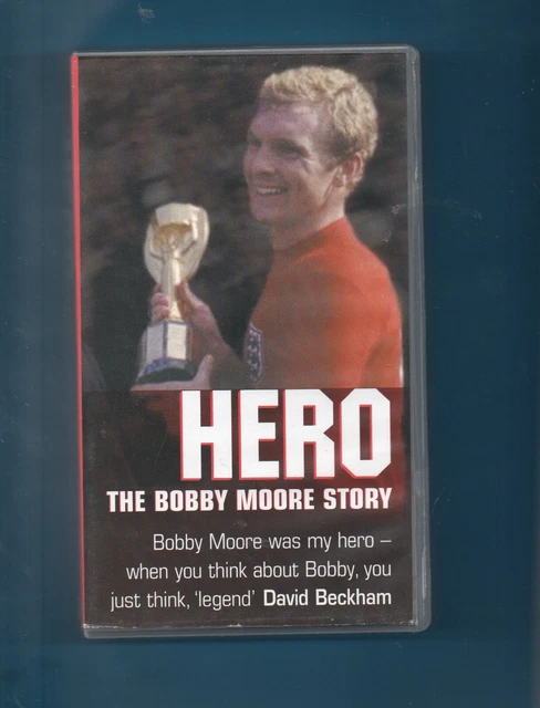 BOBBY MOORE STORY-HERO [VHS*** [VHS Tape]**Sound excellent picture good ...