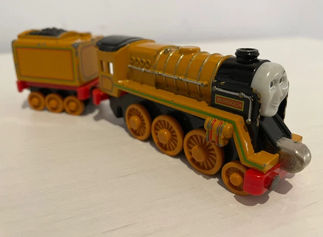 THOMAS AND FRIENDS Murdoch And Tender Diecast Metal Magnetic Train 2004 ...