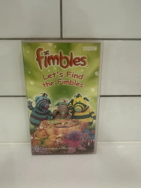 FIMBLES LET'S FIND THE FIMBLES - BBC VHS VIDEO TAPE ABC Kids $15.98 ...