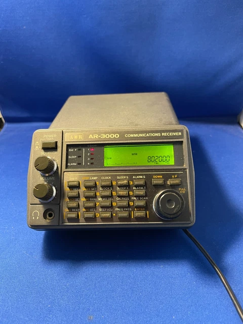 AOR AR-3000 COMMUNICATIONS Receiver Scanner 100kHz -2026 MHz NFM WFM AM ...