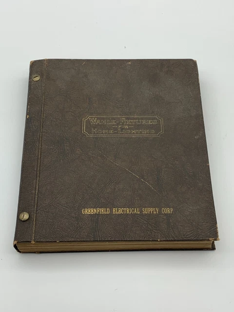 RARE LIGHT FIXTURE Catalog - Whale Fixtures - Greenfield Electric ...