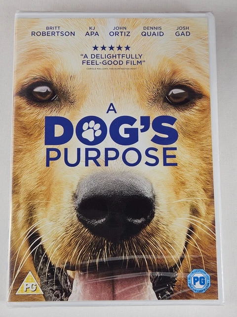 A DOG'S PURPOSE DVD "White Case" (New & Sealed) Region 2 $10.95 ...