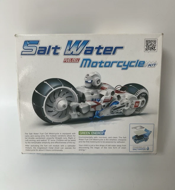 SALT WATER FUEL Cell Motorcycle Kit Model Kit Sealed Parts £14.95 ...
