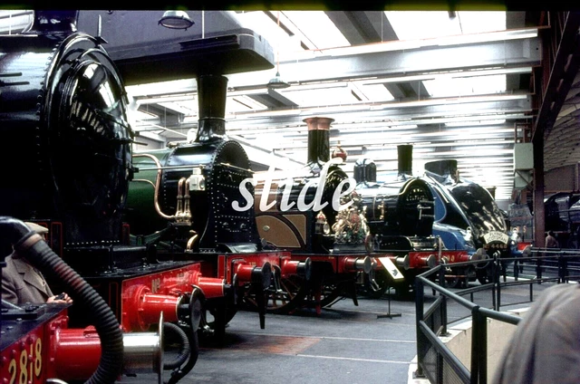 BRITISH RAILWAYS LNER Steam Locomotive National Museum York Orig Slide ...