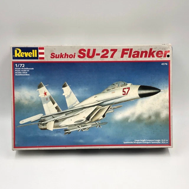 SUKHOI SU-27 FLANKER Revell | No. 4376 | 1:72 £19.00 - PicClick UK