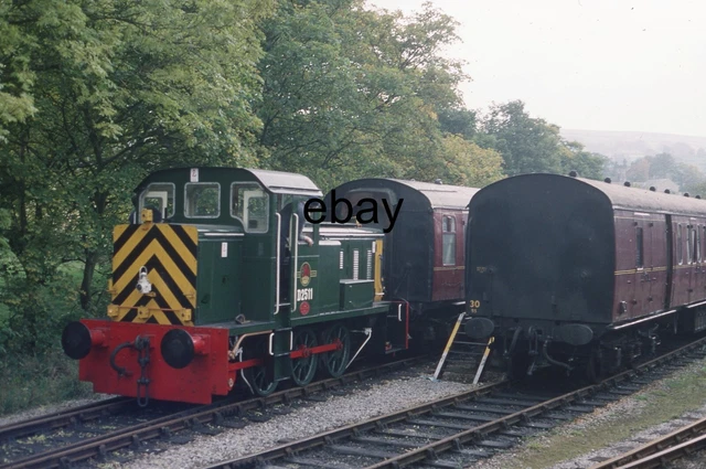 35MM RAILWAY SLIDE - BR Diesel Loco Class D2/12 D2511 @ Oxenhope £3.83 ...