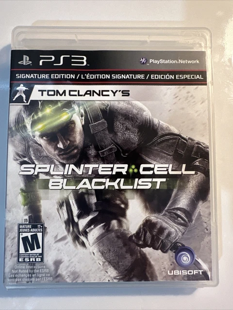 TOM CLANCY'S SPLINTER Cell Blacklist - Sony Playstation 3 PS3 ...