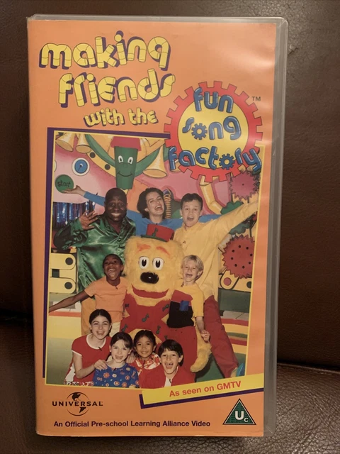 FUN SONG FACTORY Making friends VHS VIDEO £15.00 - PicClick UK
