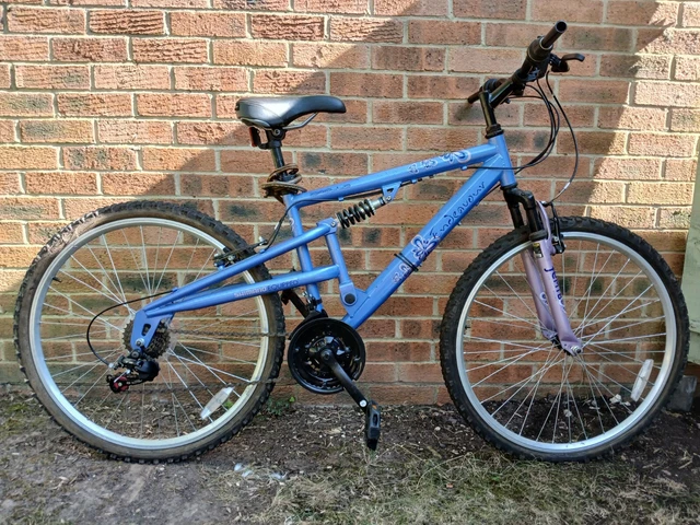 HALFORDS APOLLO ~ Full Suspension Mountain Bike Bicycle ~ Girls ...