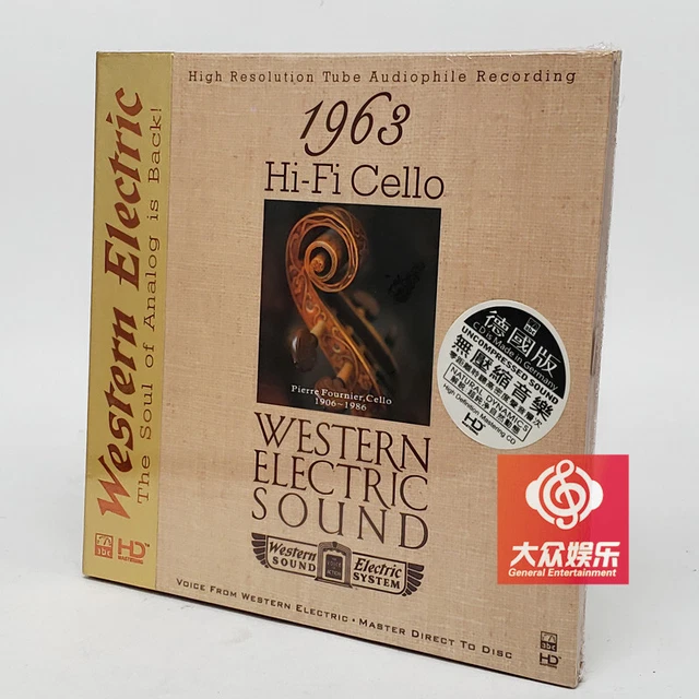 WESTERN ELECTRIC SOUND 西電之聲 1963 Hi-Fi Cello HD CD ABC EUR 22,13 - PicClick DE