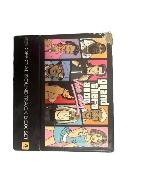 GRAND THEFT AUTO Vice City Official Soundtrack Box No CD’s Included £37 ...