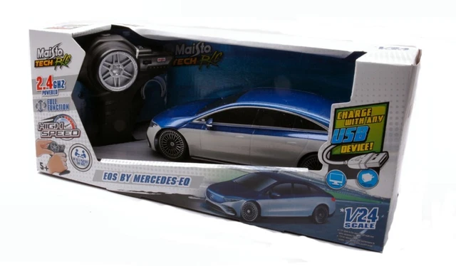 MAISTO MERCEDES EQS SEDAN 2.4GHz RADIOCOM RC Radio Controlled Car ...