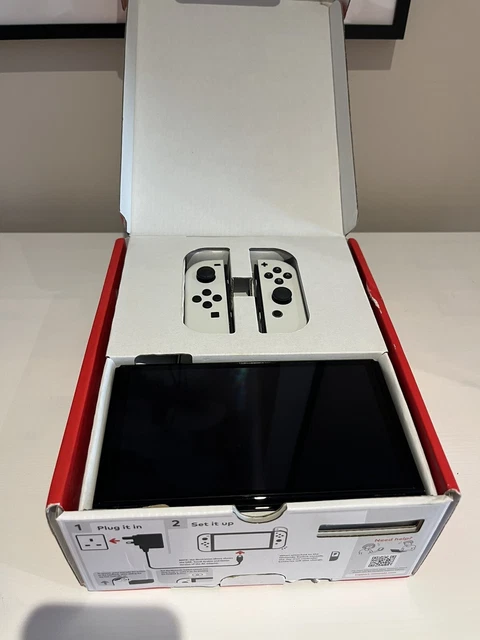 NINTENDO SWITCH OLED Model Handheld Console - 64GB - White - NEXT DAY ...