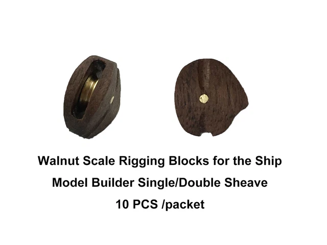 Model Ship Rigging Blocks FOR SALE! - PicClick