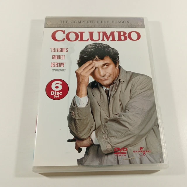 COLUMBO THE COMPLETE First Season DVD Region 4 PAL TV Series Six Disc Set $12.00 - PicClick AU