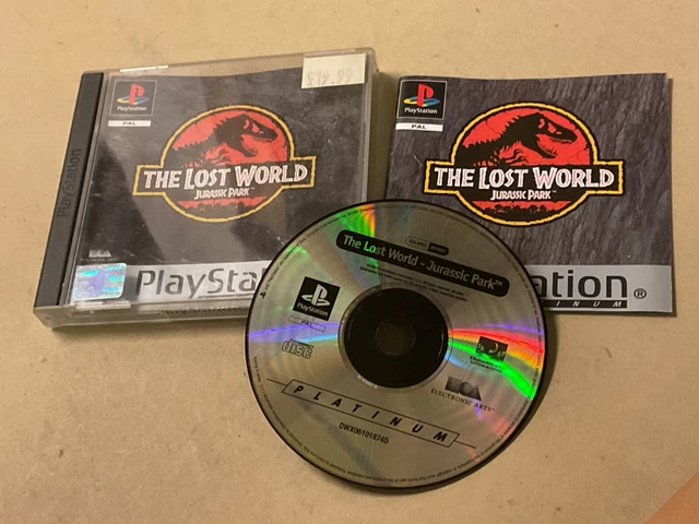 SONY PS1 PLAYSTATION 1 PSone game JURASSIC PARK THE LOST WORLD pal ...