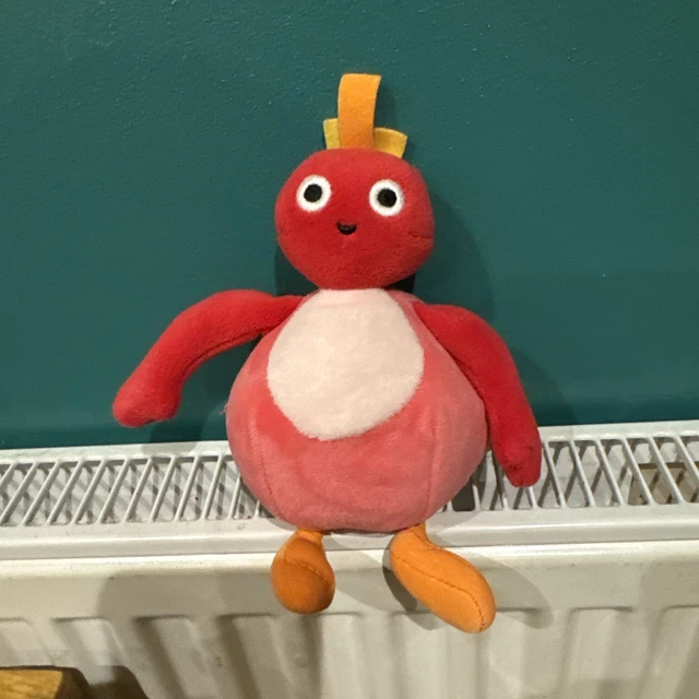 TWIRLYWOOS RED TOODLOO Small 6" Soft Plush Toy Golden Bear 2015 Ragdoll ...