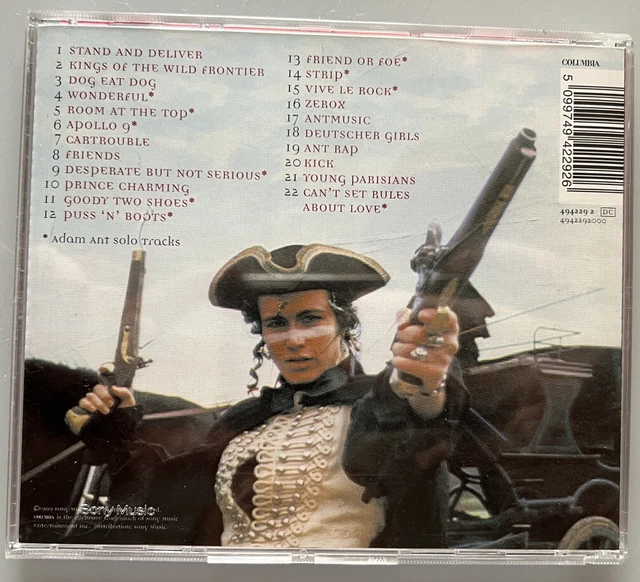 ADAM ANT - The Very Best Of Adam & The Ants - CD Album - 4942292 - 1999 £9.99 - PicClick UK