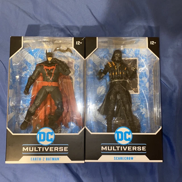 DC MULTIVERSE MCFARLANE Batman Arkham Knight, Batman Earth 2 et ...