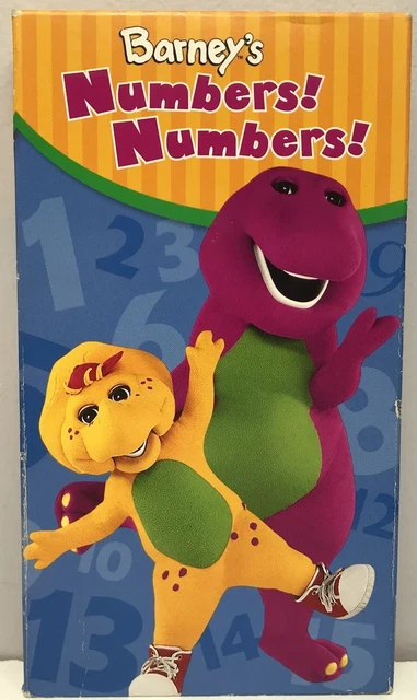 BARNEY & FRIENDS Numbers Numbers VHS Video Tape VTG Songs BUY 2 GET 1 ...