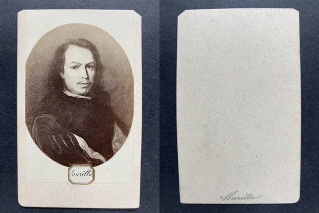 BARTOLOMÉ ESTEBAN MURILLO Vintage cdv albumen print. Tirage albumi EUR ...