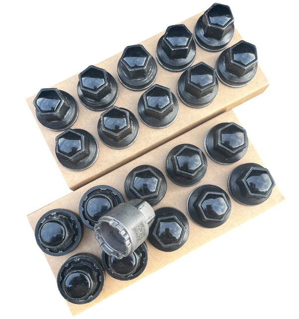 GENUINE LAND ROVER Defender 2020 On L663 Black Wheel Nuts And Lock Set ...