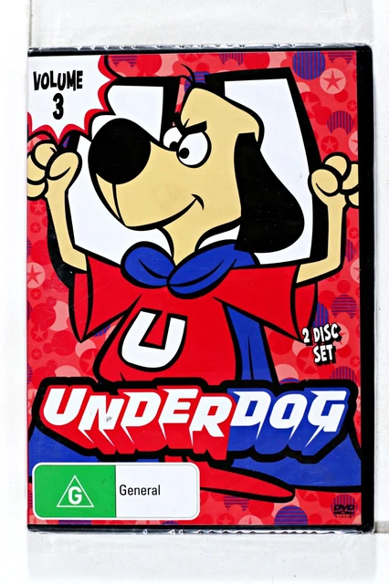 UNDERDOG VOL. 3 : 2 DVD Set Region 4 New Sealed - Classic 60's Cartoon $11.00 - PicClick AU