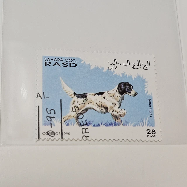 ENGLISH SETTER DOG Stamp Dogs Collectible Dog27 $4.45 - PicClick CA