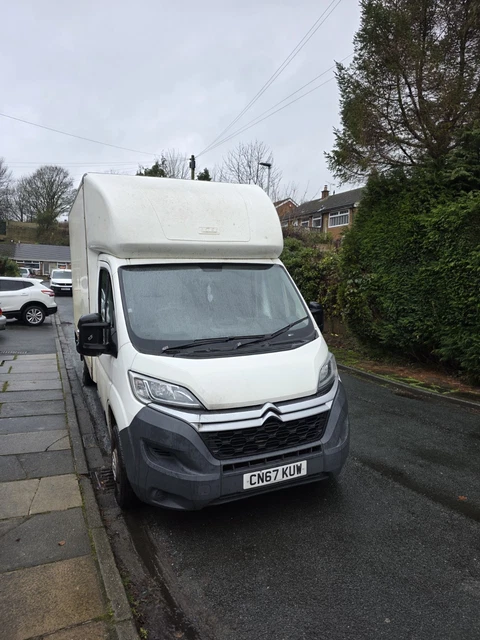 CITREON RELAY 2.0 Diesel Luton Box Van With Taillift 2017 Spair Or ...