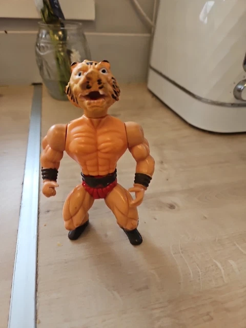 GALAXY WARRIORS BOOTLEG Knock Off Sungold Motu Tiger Man Figure £20.00 ...
