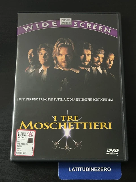 I TRE MOSCHETTIERI con Charlie Sheen - DVD ITA in italiano Widescreen ...